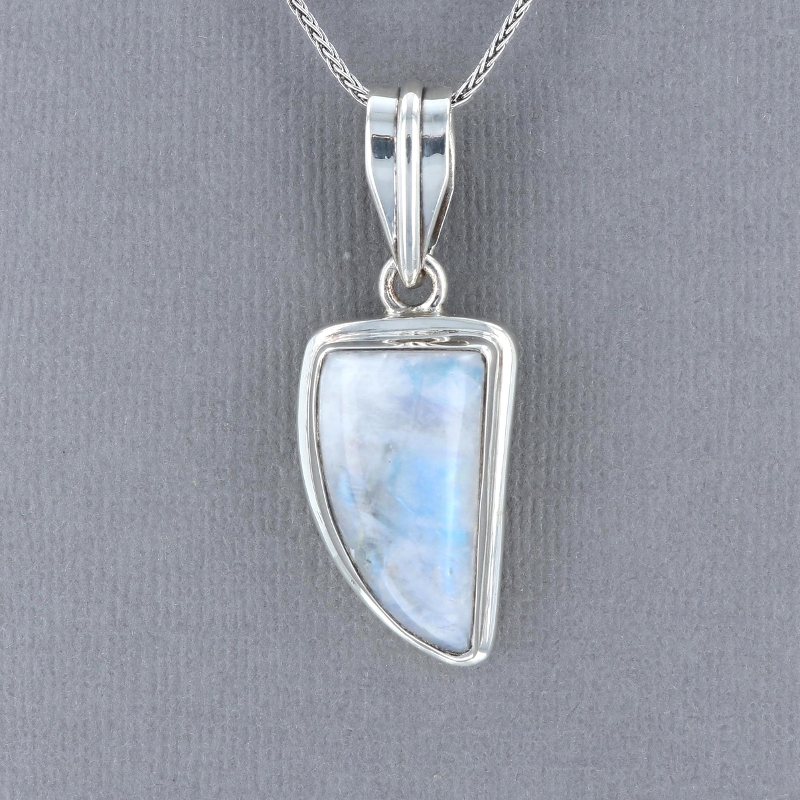 Sterling Silver Moonstone Pendant