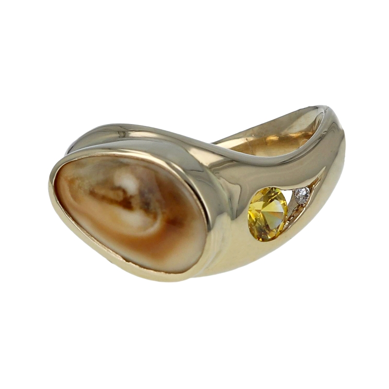 Lady's Elk Ivory Ring