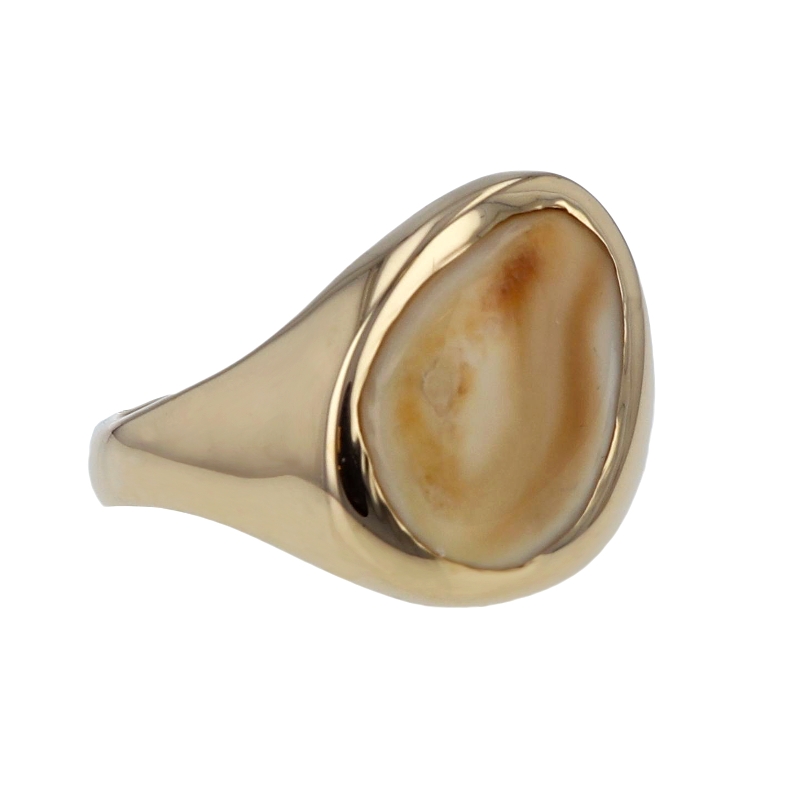 Elk Ivory Ring Unisex
