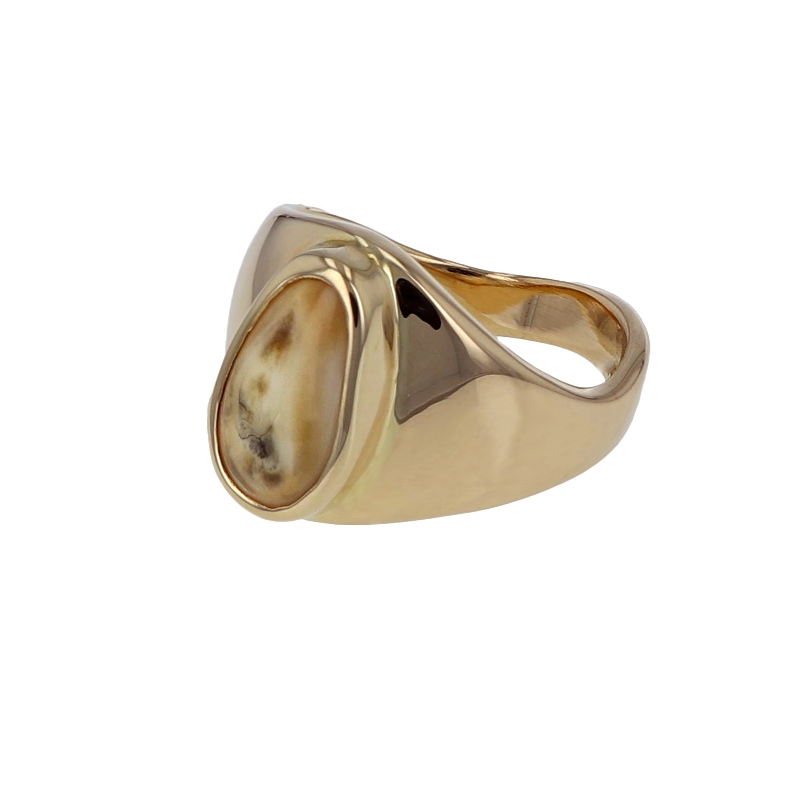 Lady's Elk Ivory Ring