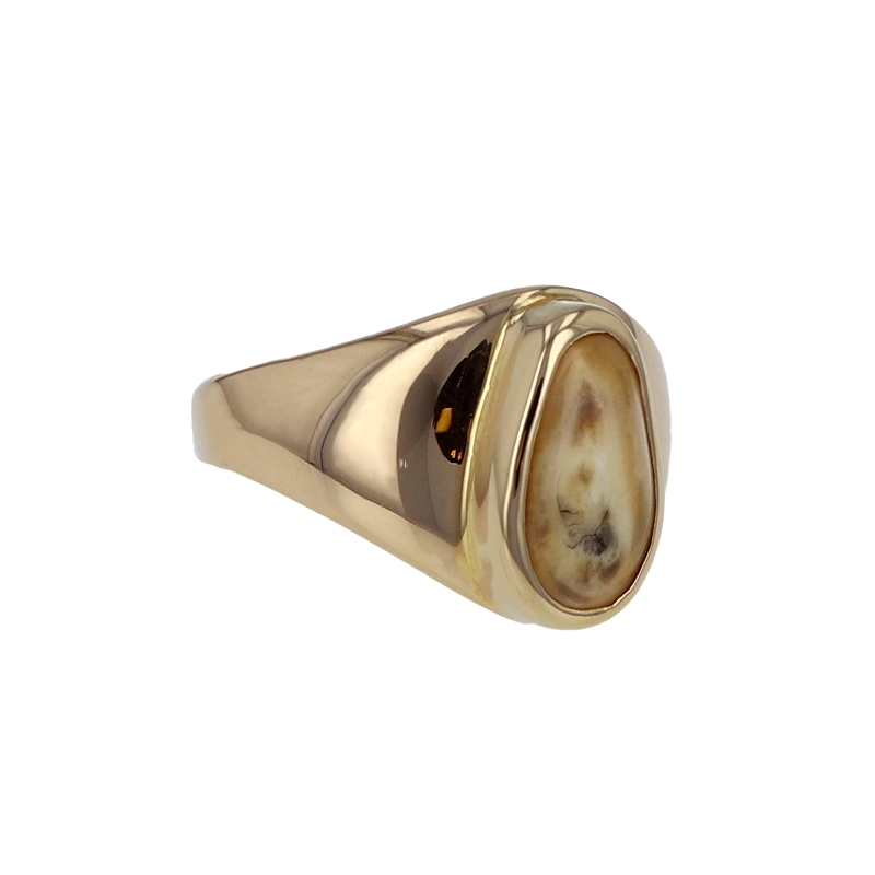 Lady's Elk Ivory Ring