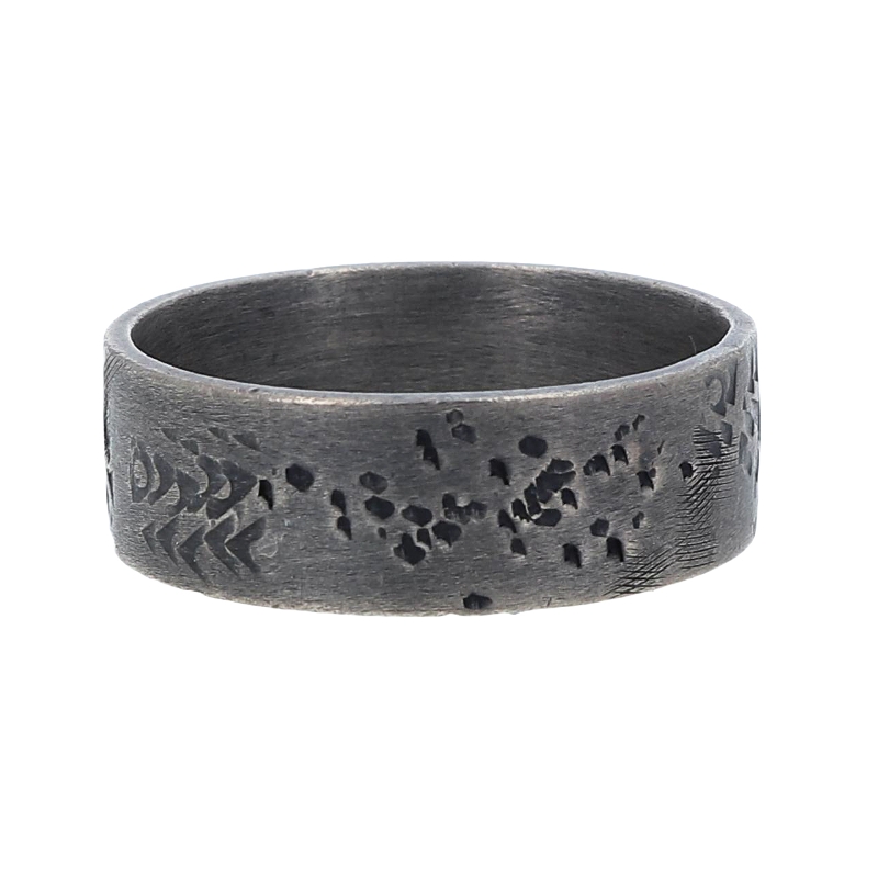 Rustic Band Sterling Silver