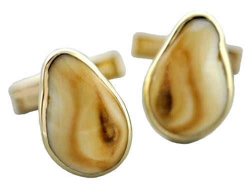 Elk Ivory Cuff Links