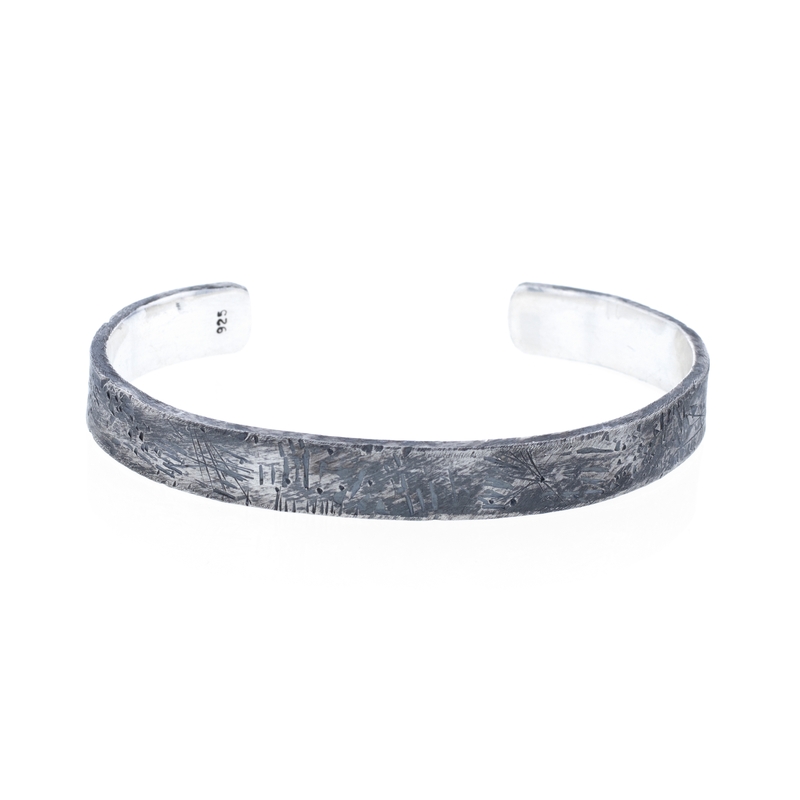 Rustic Sterling Silver Bracelet