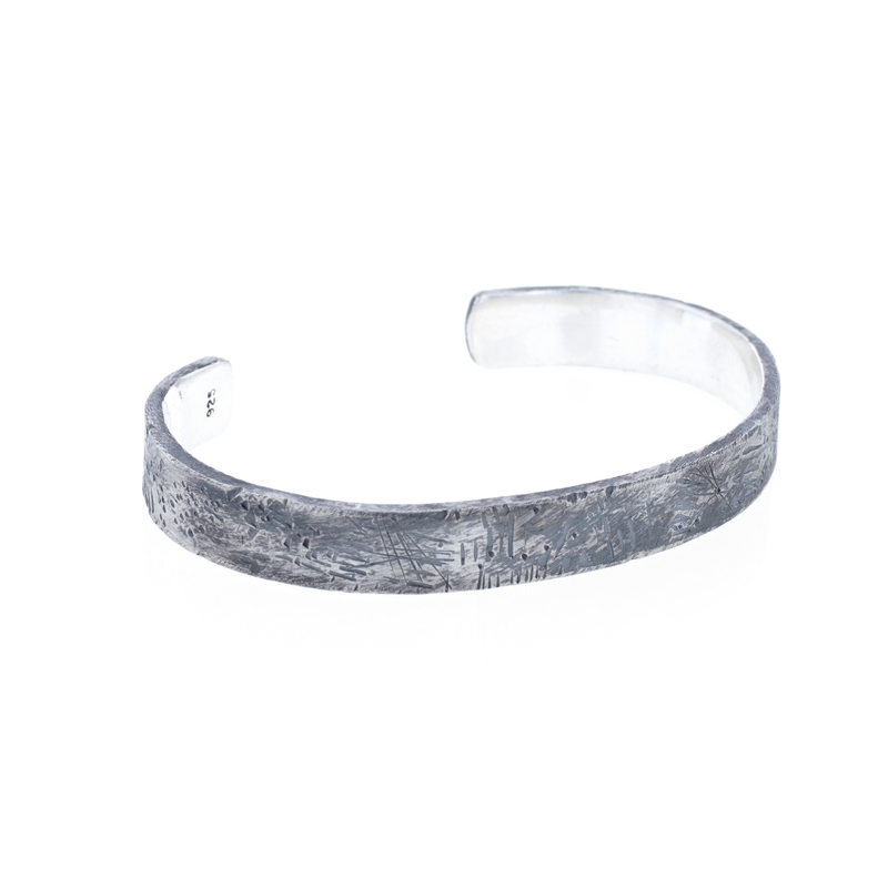 Rustic Sterling Silver Bracelet